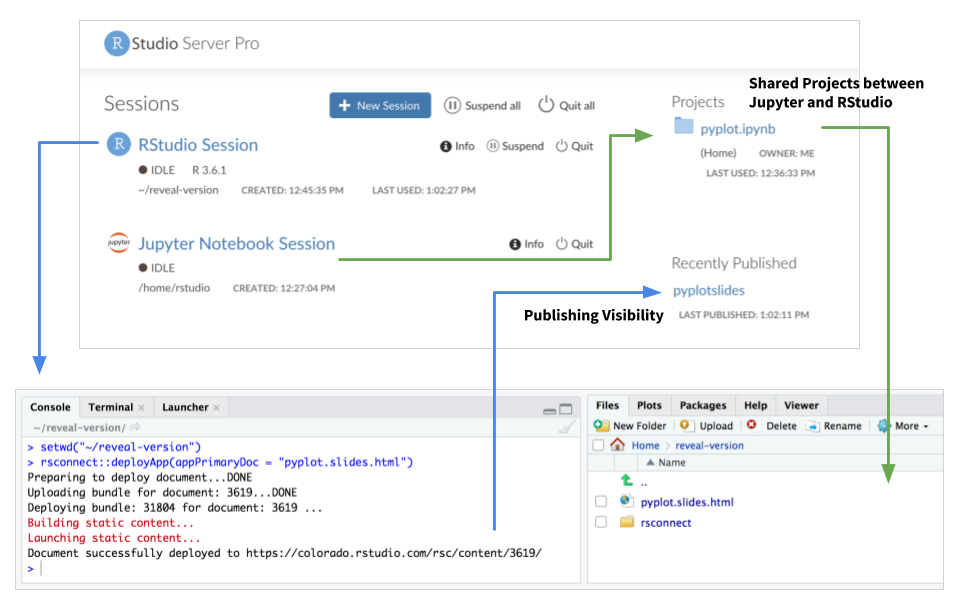 Side by Side :: Jupyter Notebook Slideshows on RStudio Connect | by Kelly O'Briant | RStudio ...