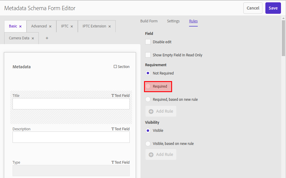 AEM: Custom metadata forms for Assets | by Theo Pendle | Medium