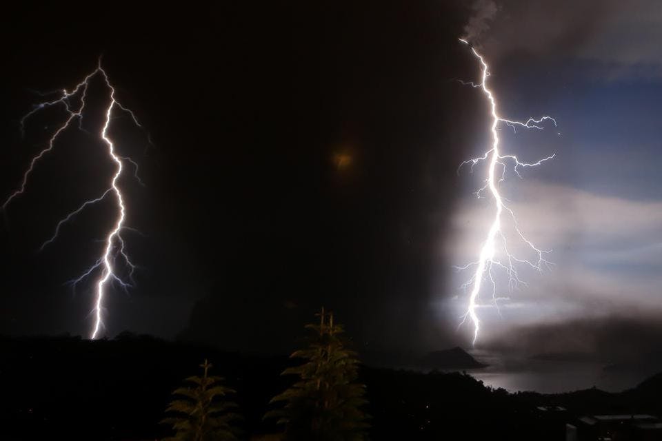 NASA Captures ‘Blue Jets’ And ‘Red Sprites’ Above Thunderstorms From ...