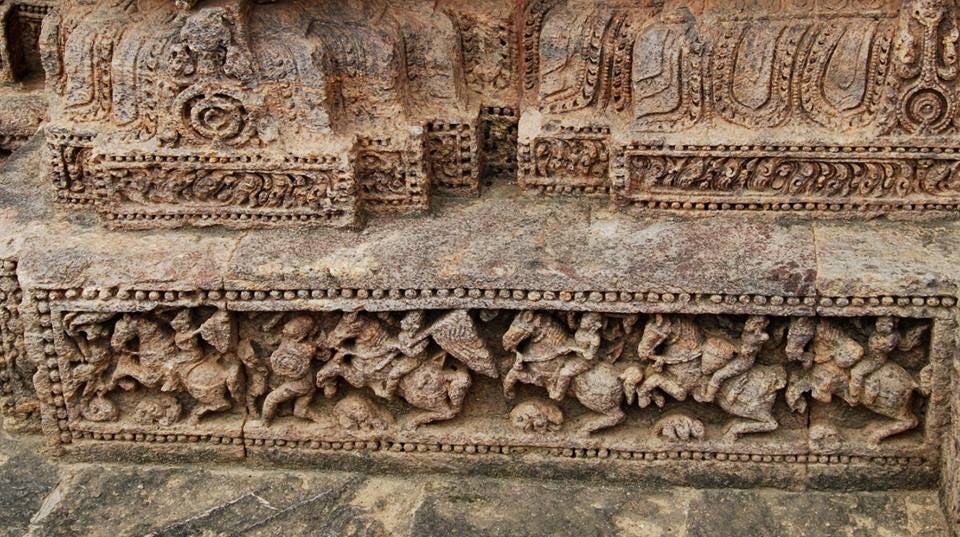 Expressions from Konarka….. - Monuments of Odisha - Medium