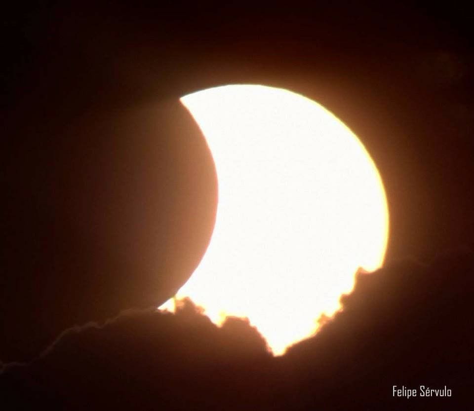O eclipse solar pelo Brasil. O tão esperado momento do alinhamento ...