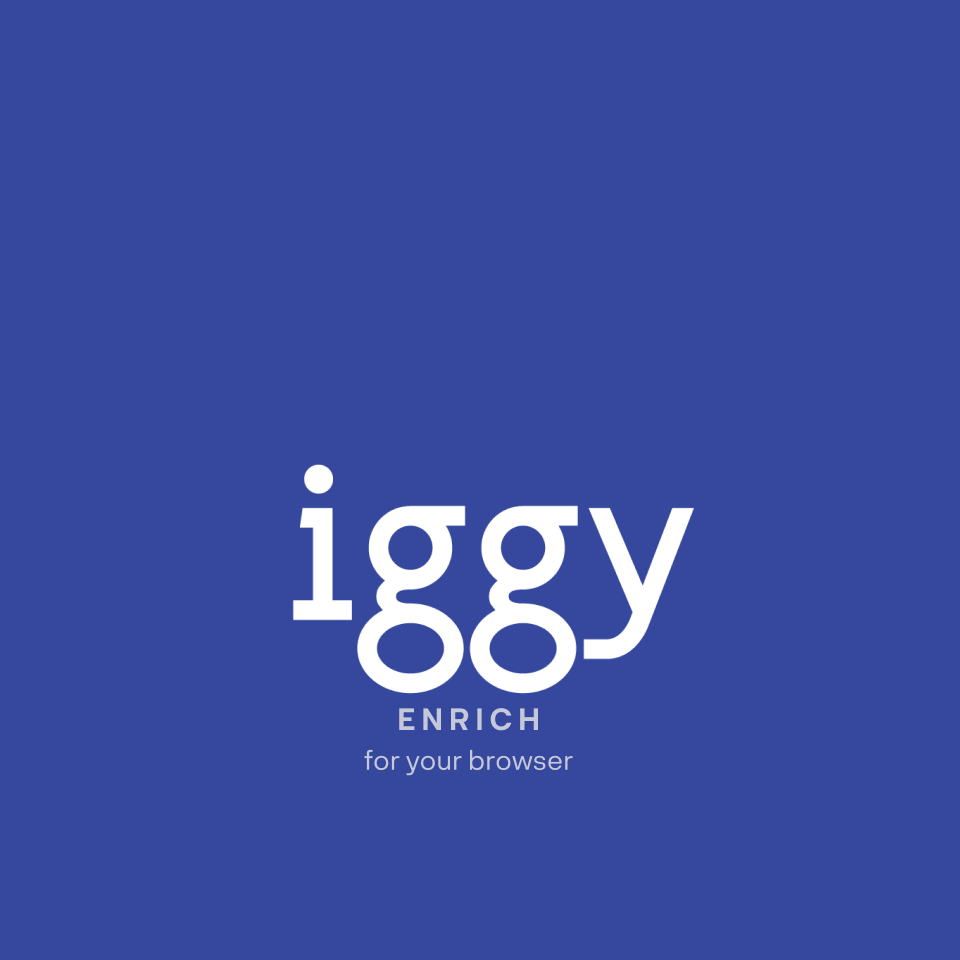 IggyEnrich for your browser. Data is essential to decision-making… | by ...