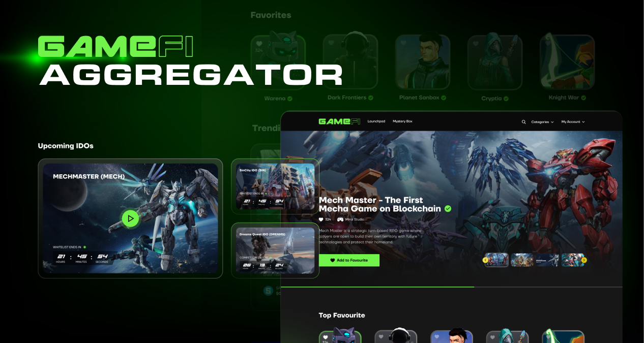 Introducing GameFi Aggregator — The Ultimate Gaming Center in Blockchain world - Smart Liquidity ...