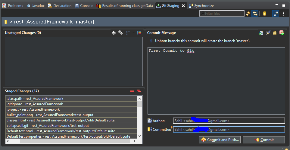 Rest-Assured Framework with TestNG from scratch including GIT ...