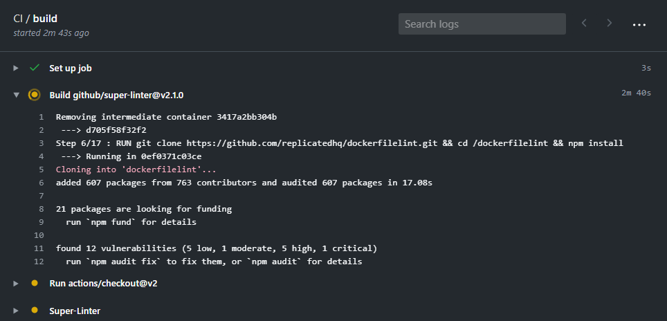 Try GitHub super-linter with Github Action | by Shi | CI/CD/DevOps | Medium