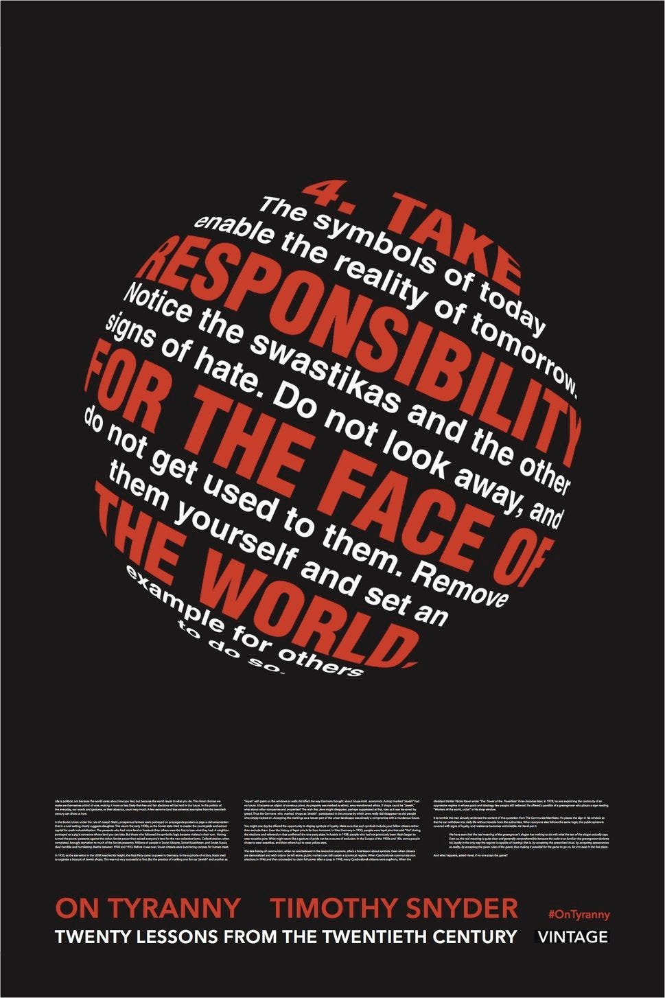 20 Lessons to Fight Tyranny, in Posters | by Rough Haste | RoughHaste ...