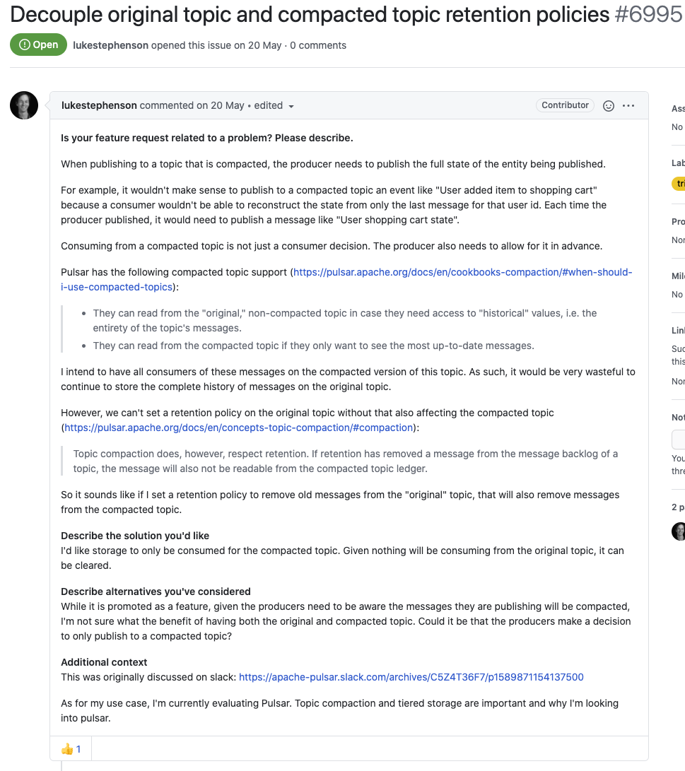 Evaluating Apache Pulsar Zendesk Currently Use Kafka Primarily… By