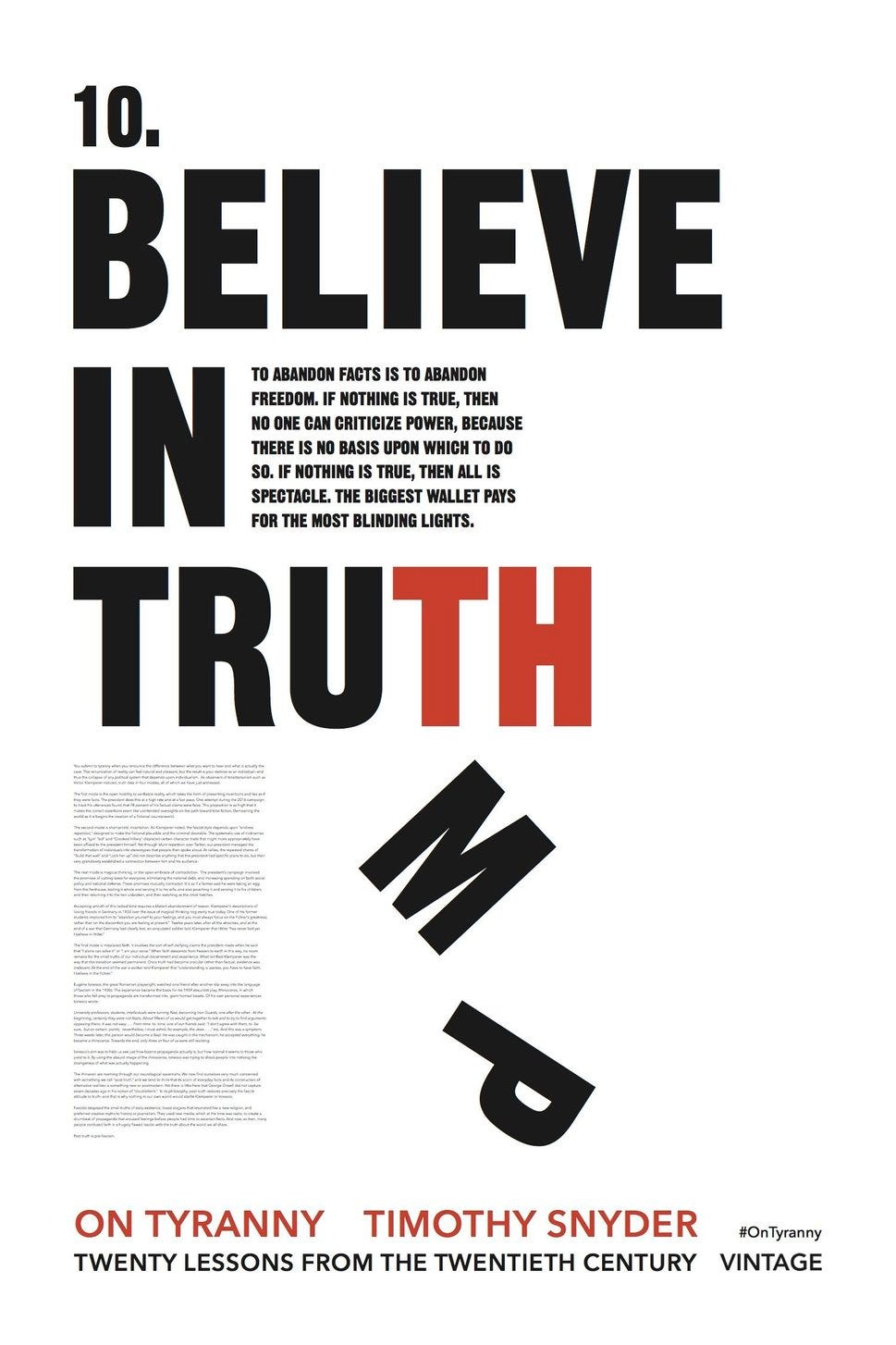 20 Lessons to Fight Tyranny, in Posters | by Rough Haste | RoughHaste ...