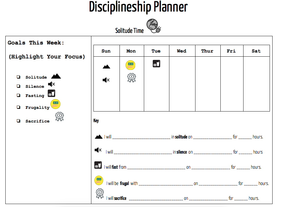 The Rules of Discipline-ship. Or you can just call it discipleship ...