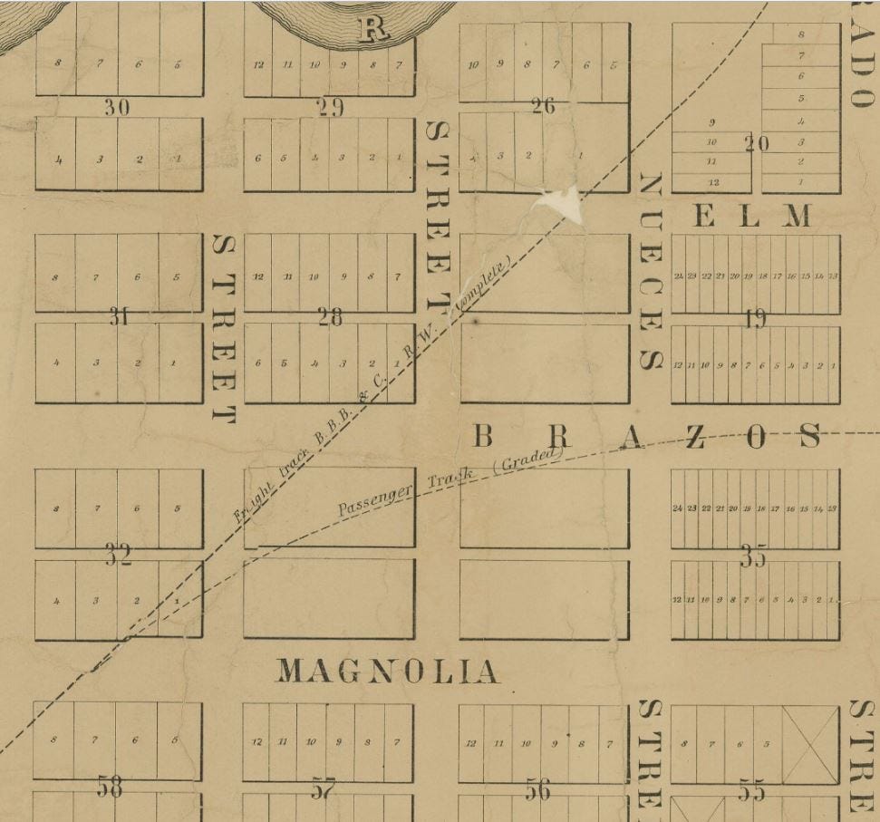 Mapping Texas: From Frontier to the Lone Star State— Harrisburg, Texas ...