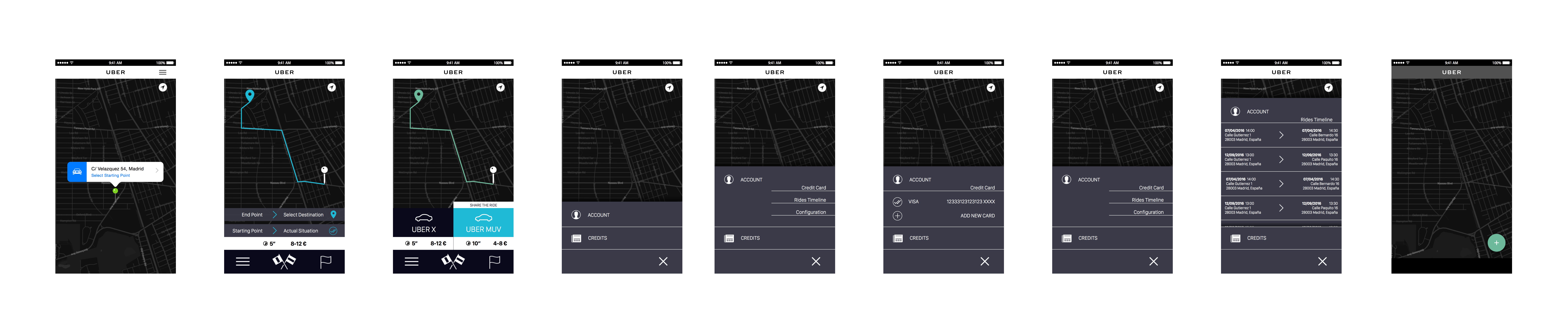 WIREFRAMES. Although i skipped my creative process… | by fer Rullán ...