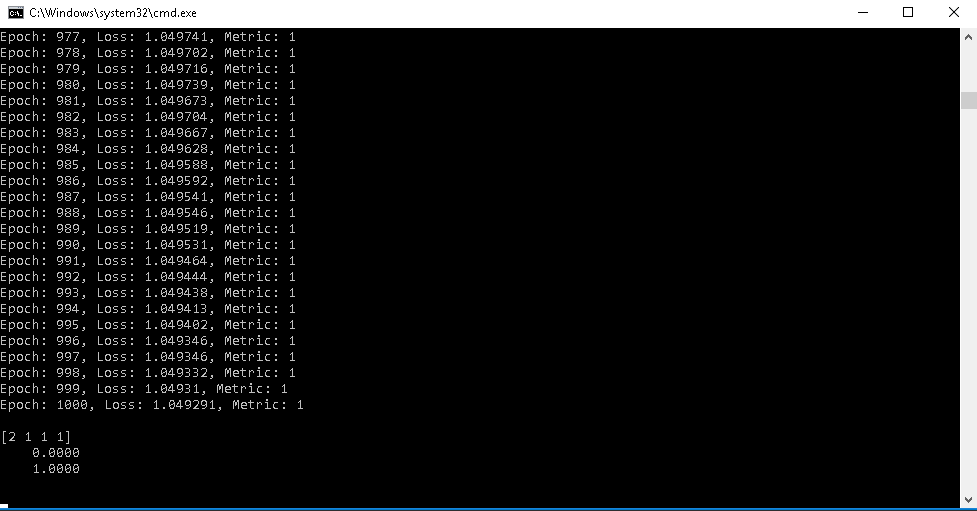 Solving XOR Problem using neural network — C# - SciSharp STACK - Medium
