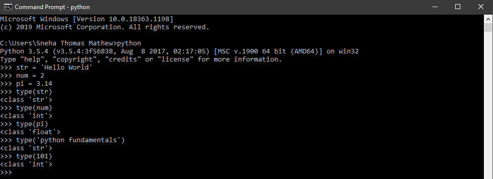Python Fundamentals for Everybody — Variables | by Sneha Thomas Mathew ...