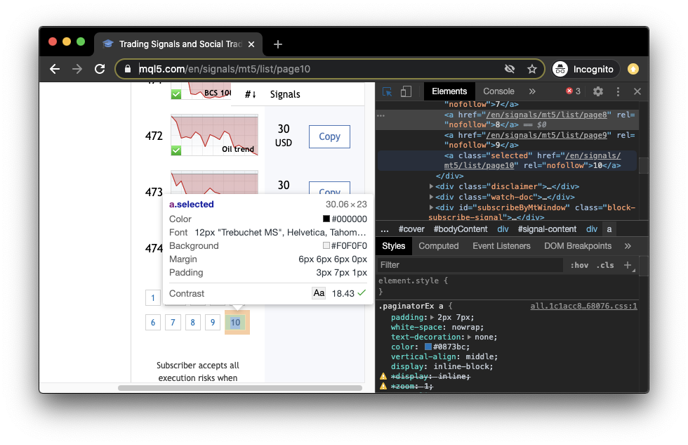 Web Scraping MQL5 Signals With Python | by Matheus V de Sousa | The Startup | Jul, 2020 | Medium