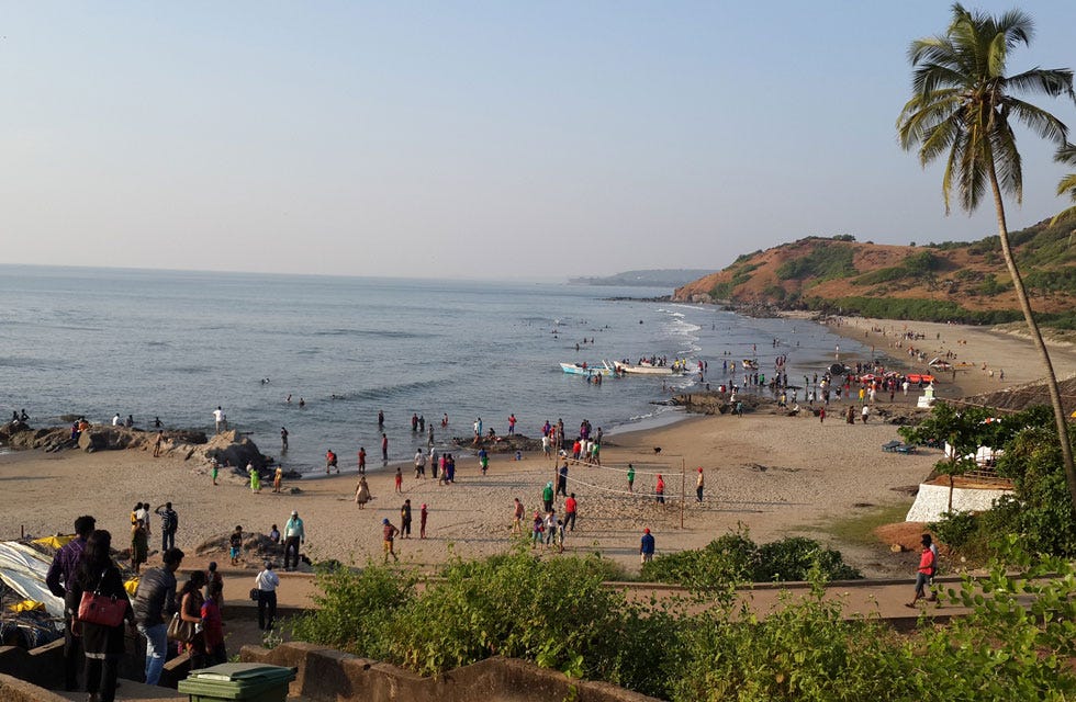Vagator Beach, Goa: How to, Where, Things to do ? | by Ohh Natalia ...