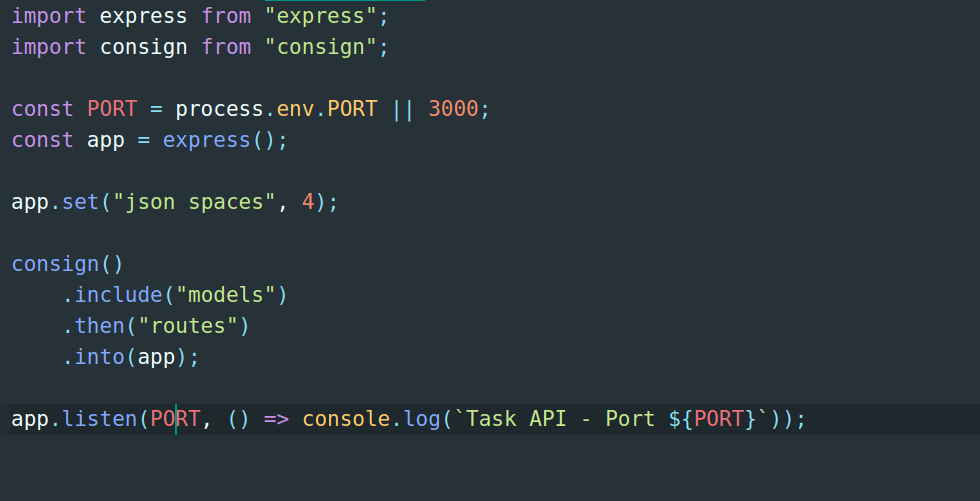 Building an API With Node.js. With the Node.js environment installed ...