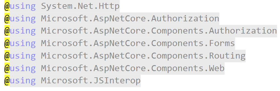 Integrating Blazor Components Into Existing Asp Core