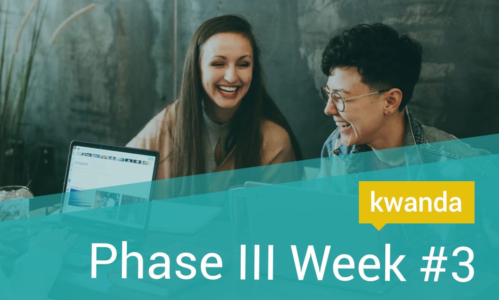Phase III Week #3: New features for kwanda | by kwanda | kwanda Blog ...