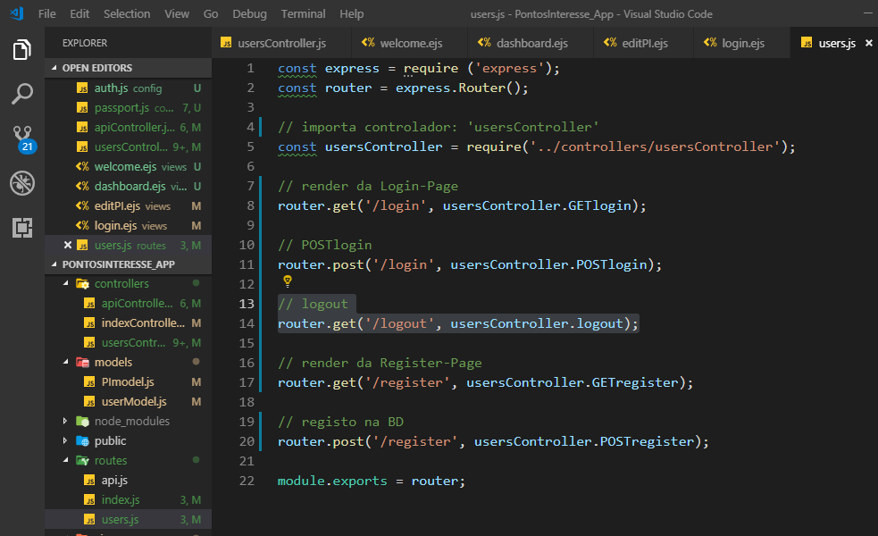 Criar uma app REST API com CRUD + Node.js + MongoDB + EJS | by Nuno Filipe | Medium
