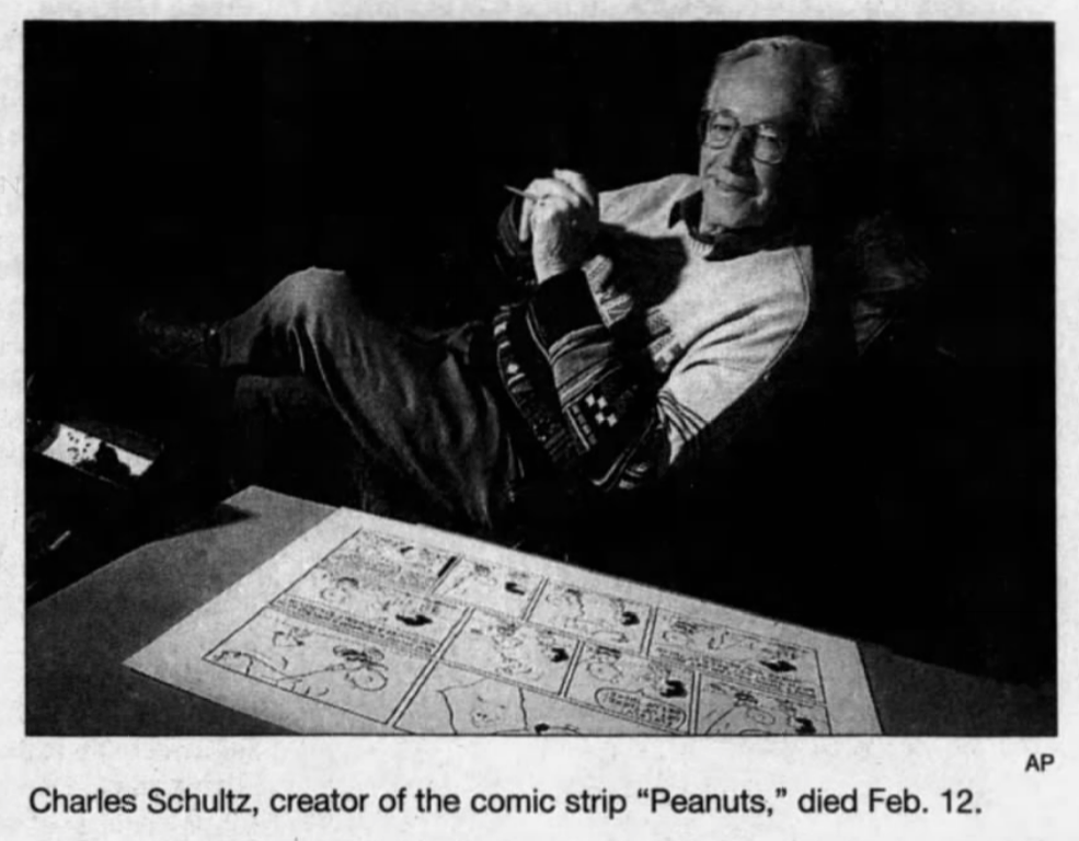 Charles Schultz/Schulz, or how the Mandela Effect stole a “t”. | by ...