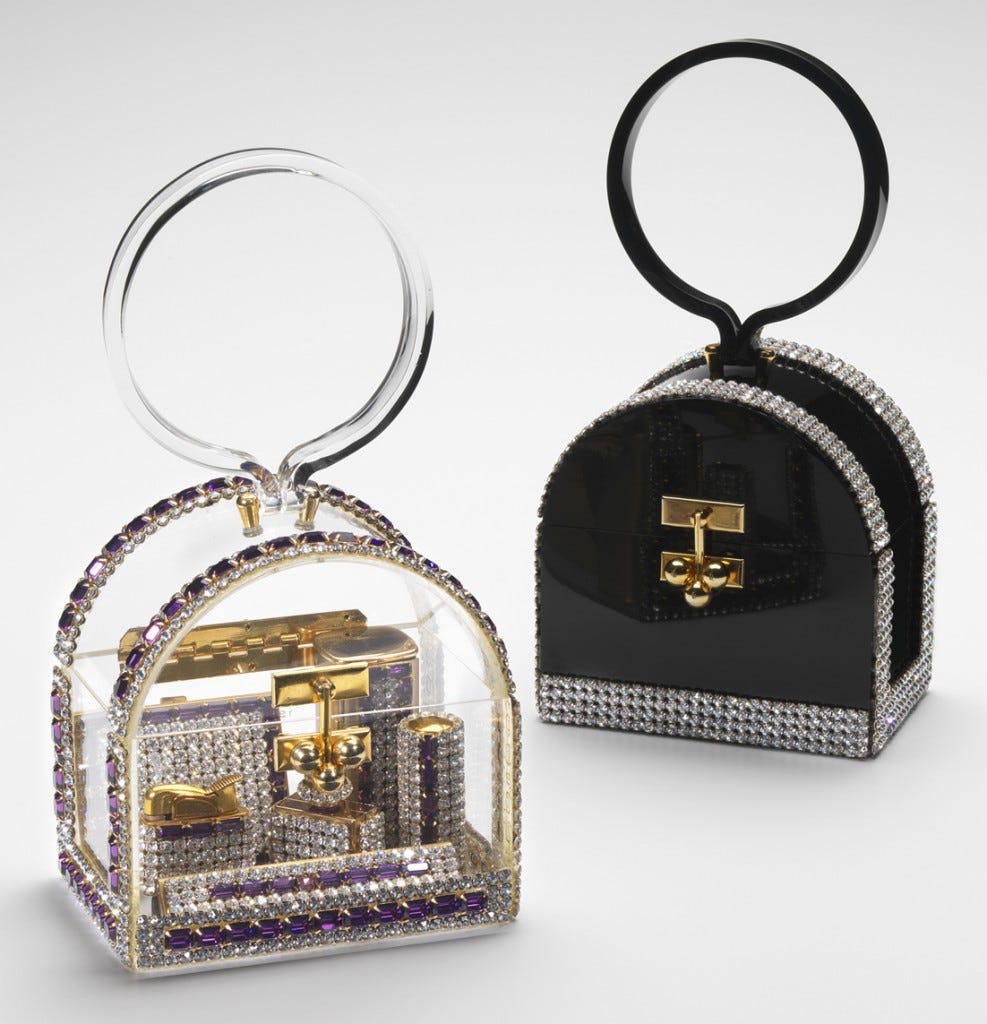 Lucite in the Sky with Diamonds. Of all the fashion accessories of the ...