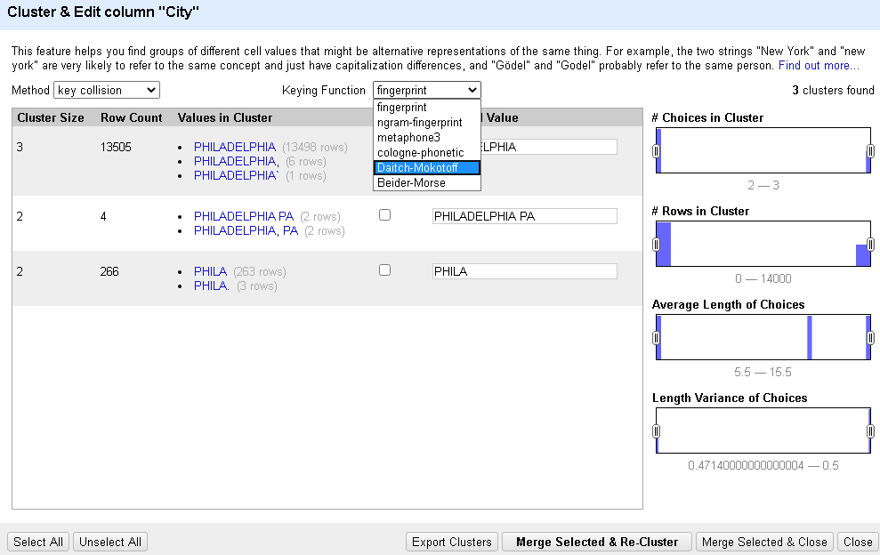 How to clean up messy data?. with OpenRefine | by James Gnanasekaran ...