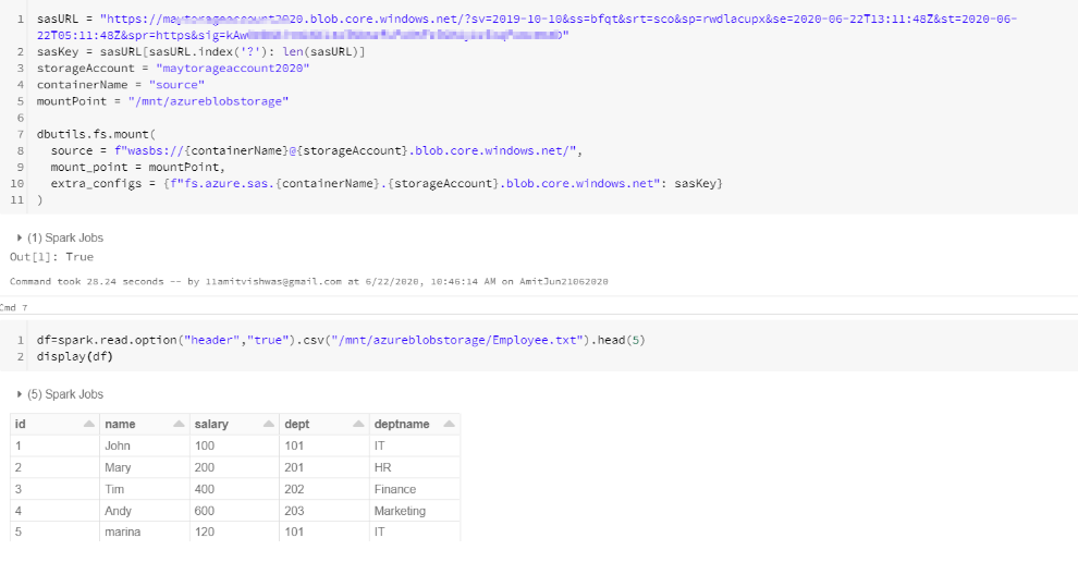 How To Connect Azure Cloud Storage Data Sources In Databricks In Python By Amit Kumar Jul