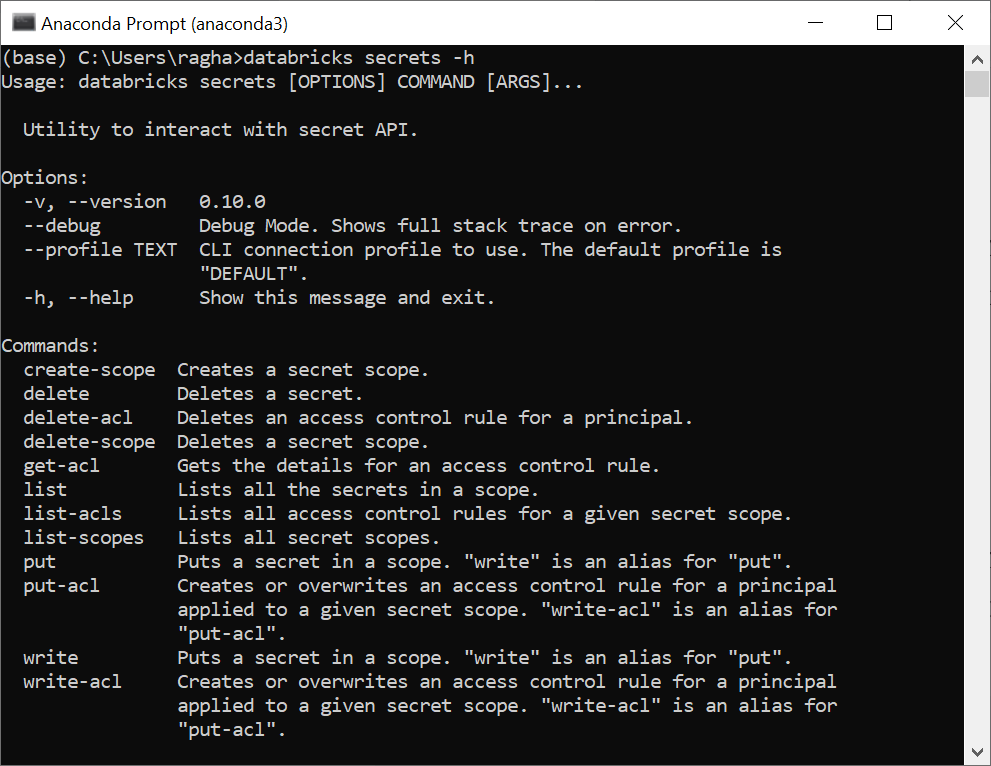 Using Secrets Api To Mount Azure Blob Securely On