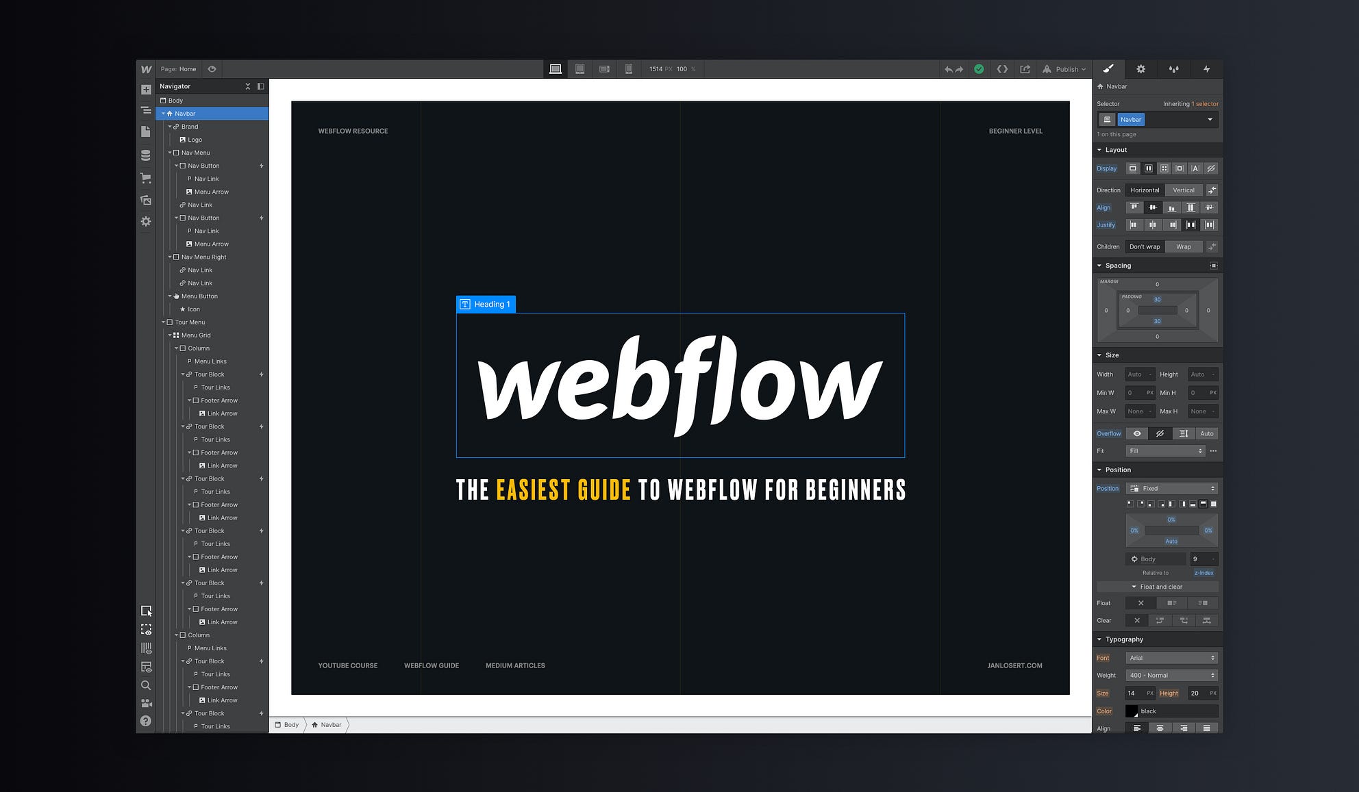 The Easiest Guide to Webflow for Beginners | Medium The Easiest Guide to Webflow for Beginners | Medium