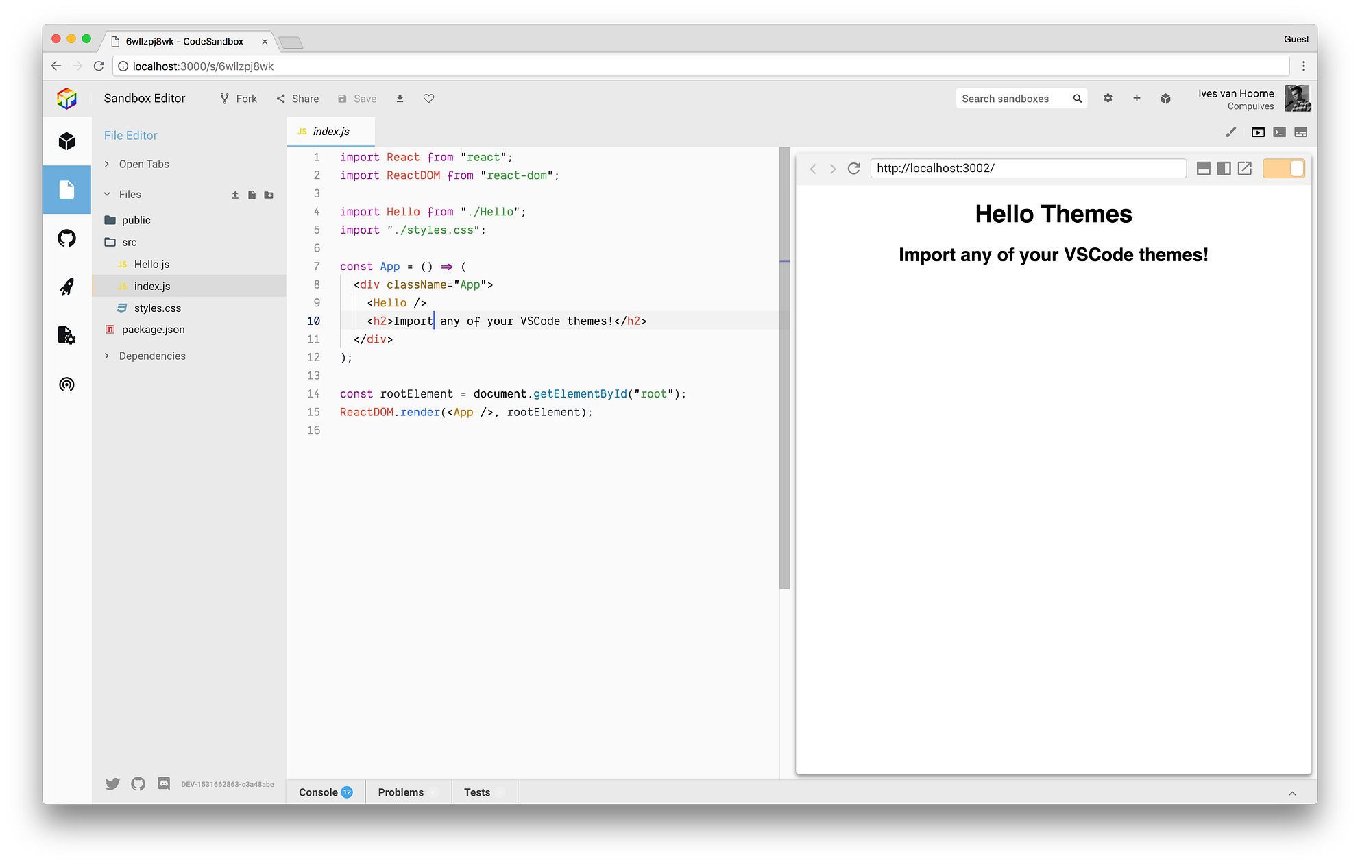 Introducing Themes - Ives van Hoorne - Medium