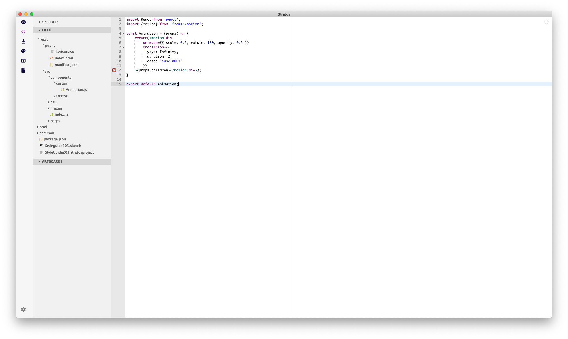 Crash Course Stratos Alpha - Sketch2React - Medium
