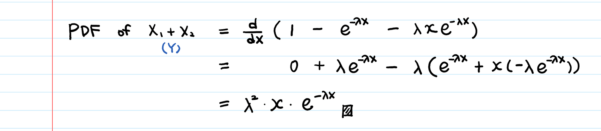Sum Of Exponential Random Variables By Aerin Kim Towards Data Science