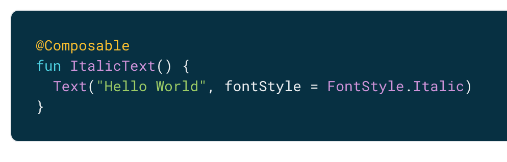 2nd Day of Learning Jetpack Compose (Text) | by Satyam Gondhale | Nerd ...