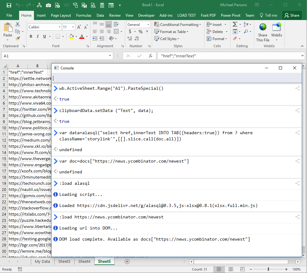 Universal JavaScript Console for Browser, Electron, NW.js, Node.js and Windows | by Mike Parsons ...