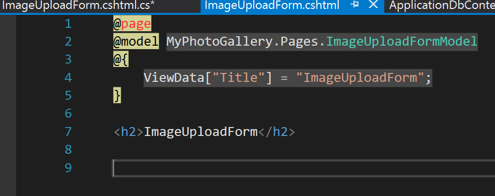 A Visual Guide To Creating A Simple Photo Gallery App Using Asp Core 2 0 Razor Pages And