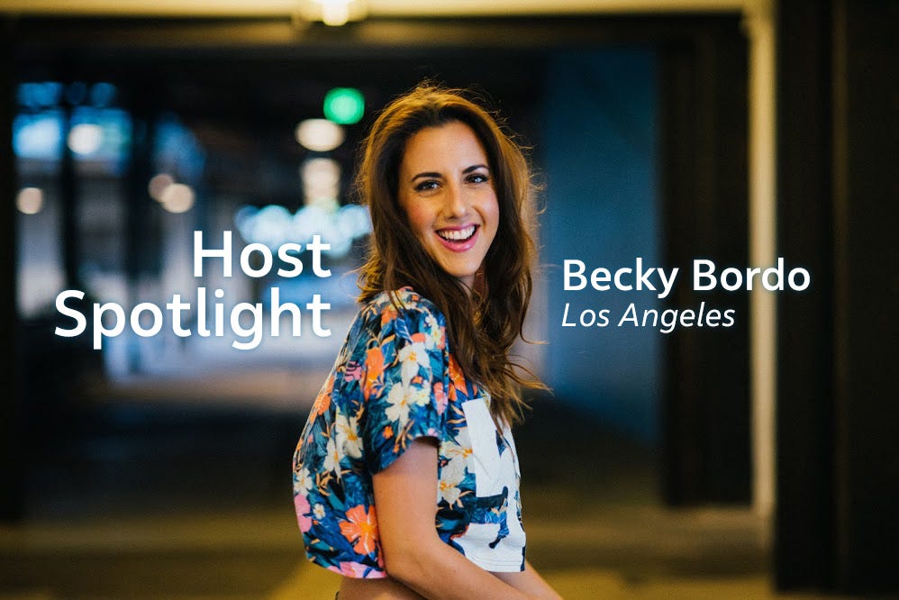 Host Spotlight: An Interview with Becky Tahel Bordo | by Leah Jalfon ...