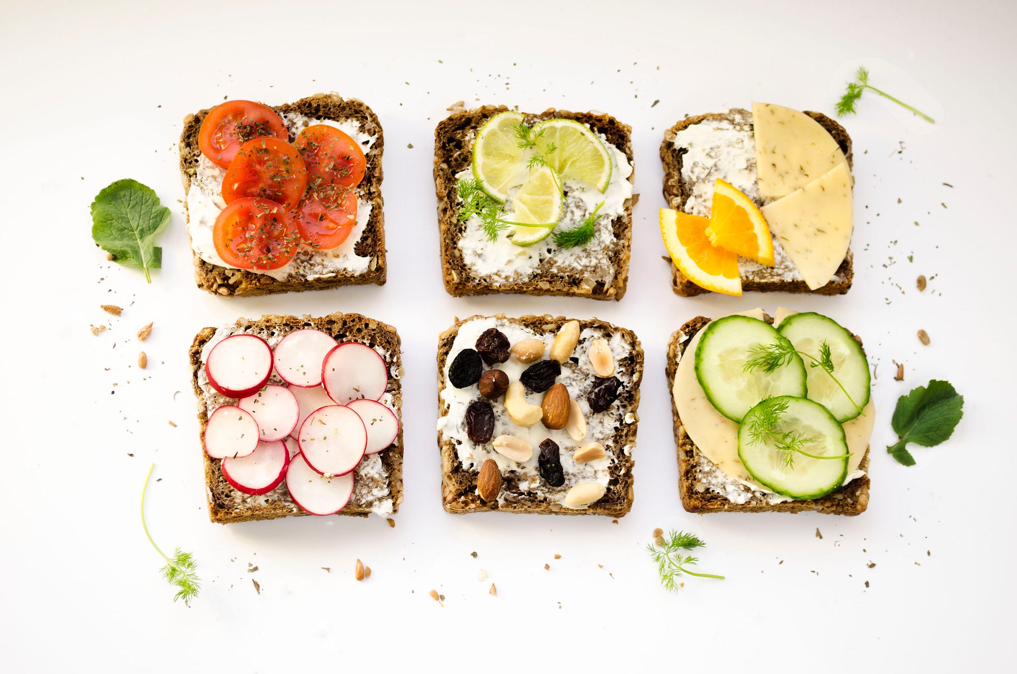 Things To Put On Bread. Sandwich and toast ideas for busy days | by ...