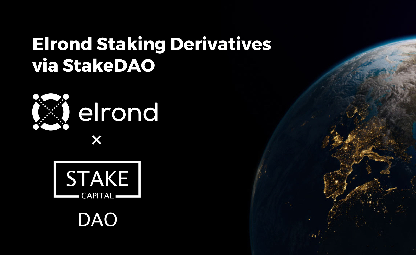 Elrond Staking Derivatives via Stake Capital’s StakeDAO | by Lucian ...
