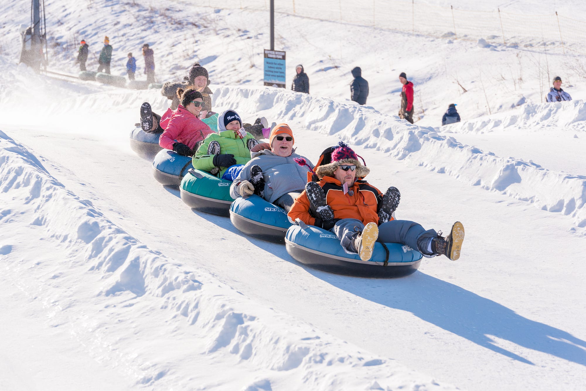Four Hours to the Bunny Slope. My School Snow Tubing Trip | by Fire ...