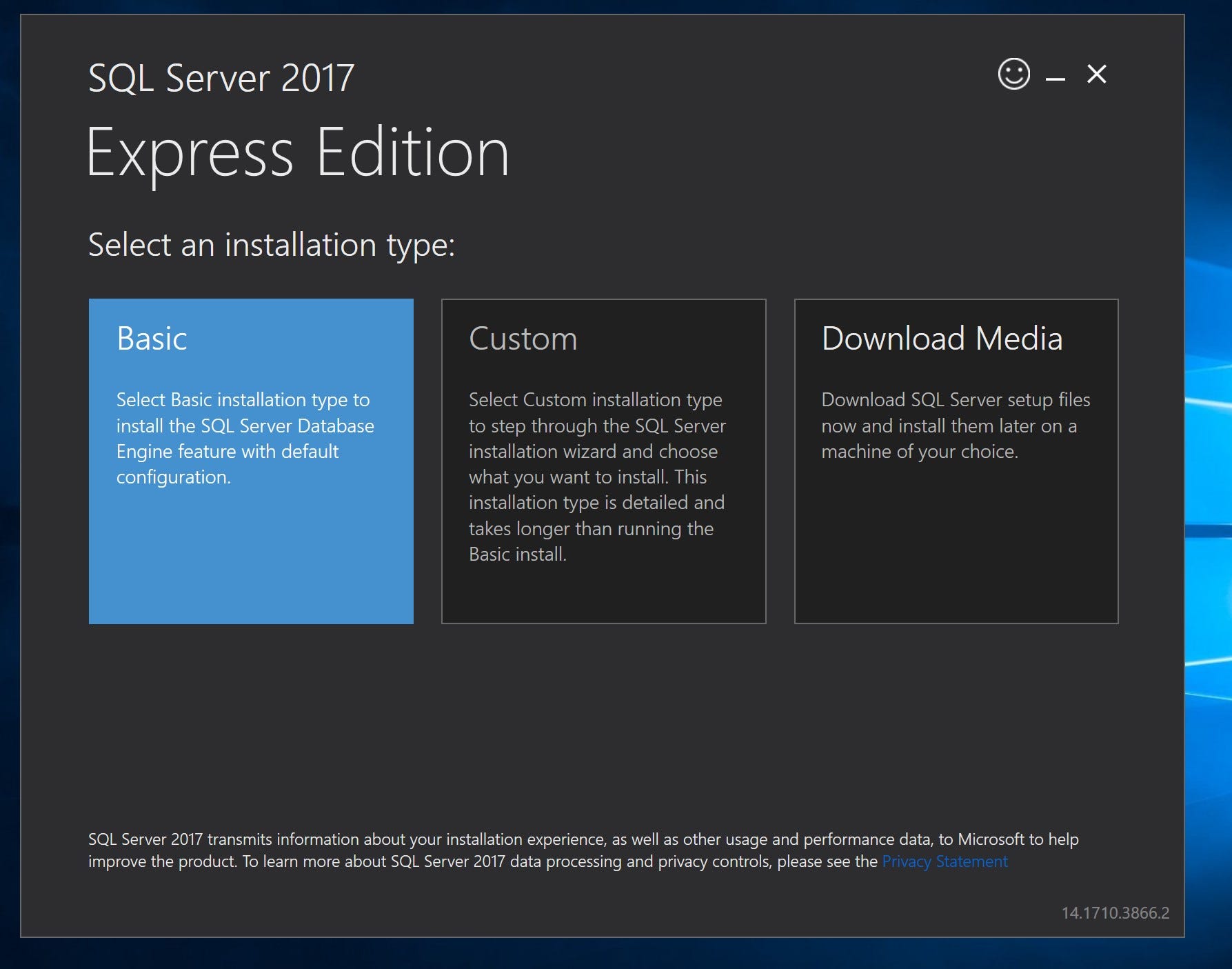 การติดตั้ง Microsoft SQL Server 2017 Express และทดสอบสร้าง Database ...