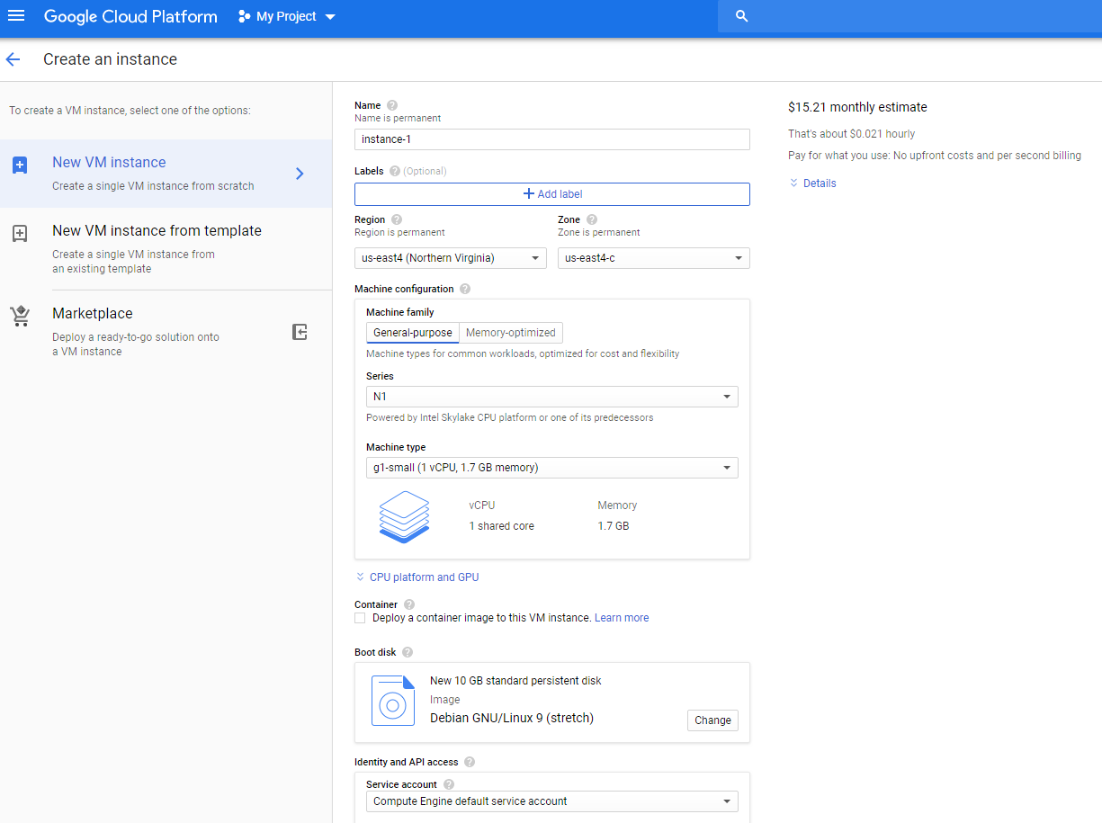 Installing & Configuring Ubuntu Desktop 18.04 for Google Compute Engine (GCE) with a Graphical ...