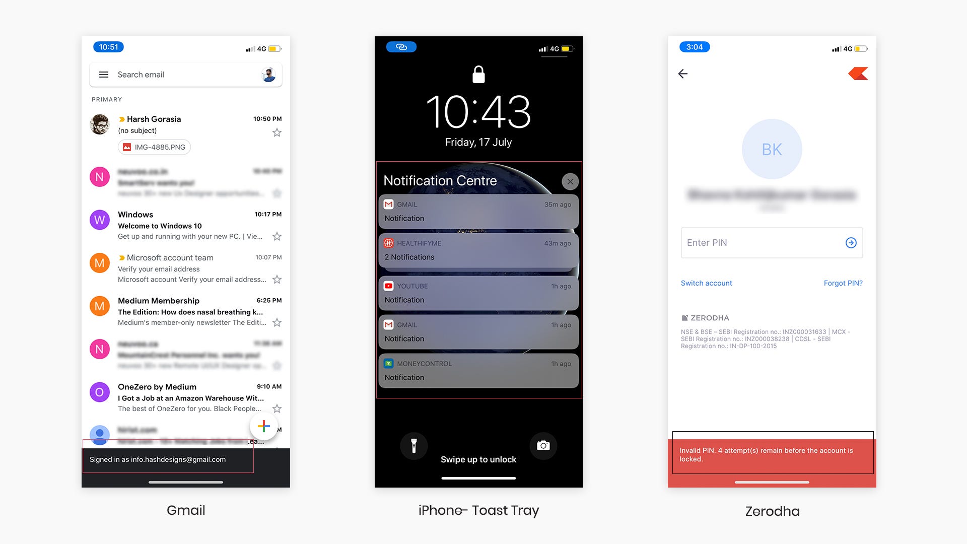 Heuristics | Visibility of System Status- Simplified by the examples ...