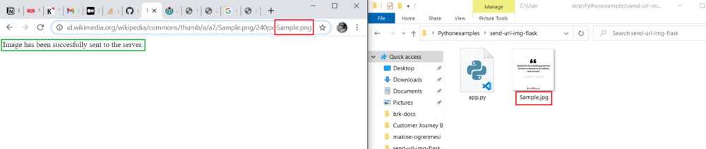 How To Send Images Into Flask API via URL | by Burak Şenol | Python in Plain English