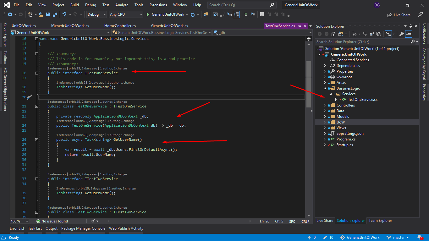 Implement UnitOfWork pattern and Implement with Generics!! | by Orbis Alonzo Gutierrez | Medium