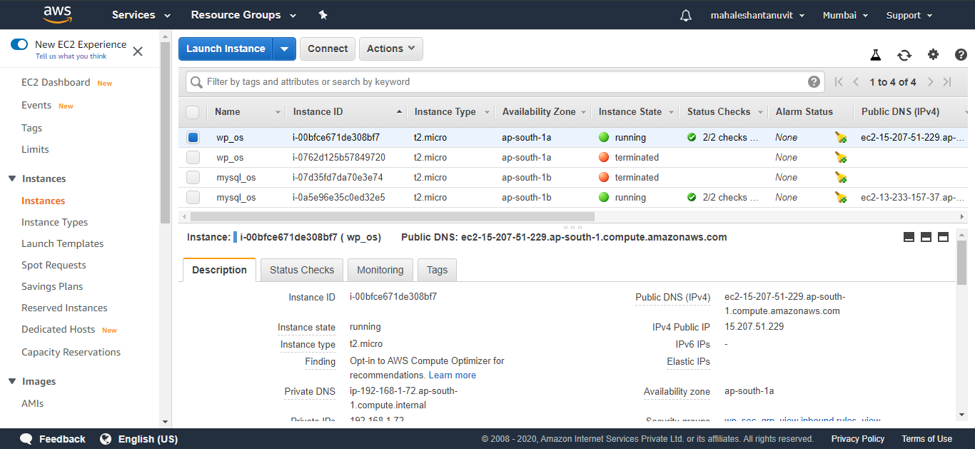 Task 3: WordPress website with dedicated MySQL server in AWS using Terraform | by Shantanu | Medium