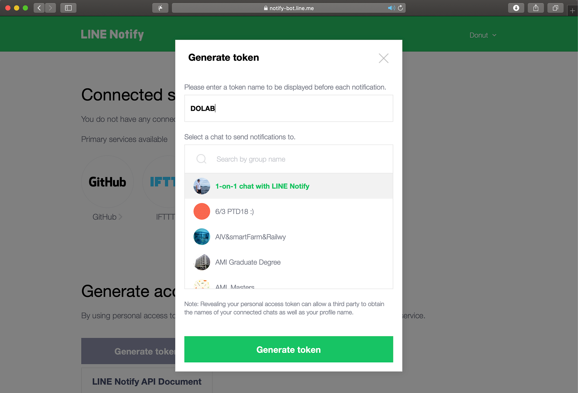 Blog #7: Line Notify with Python. เขียนโปรแกรม Python… | by Sr. Sorawit | DOLAB | Medium