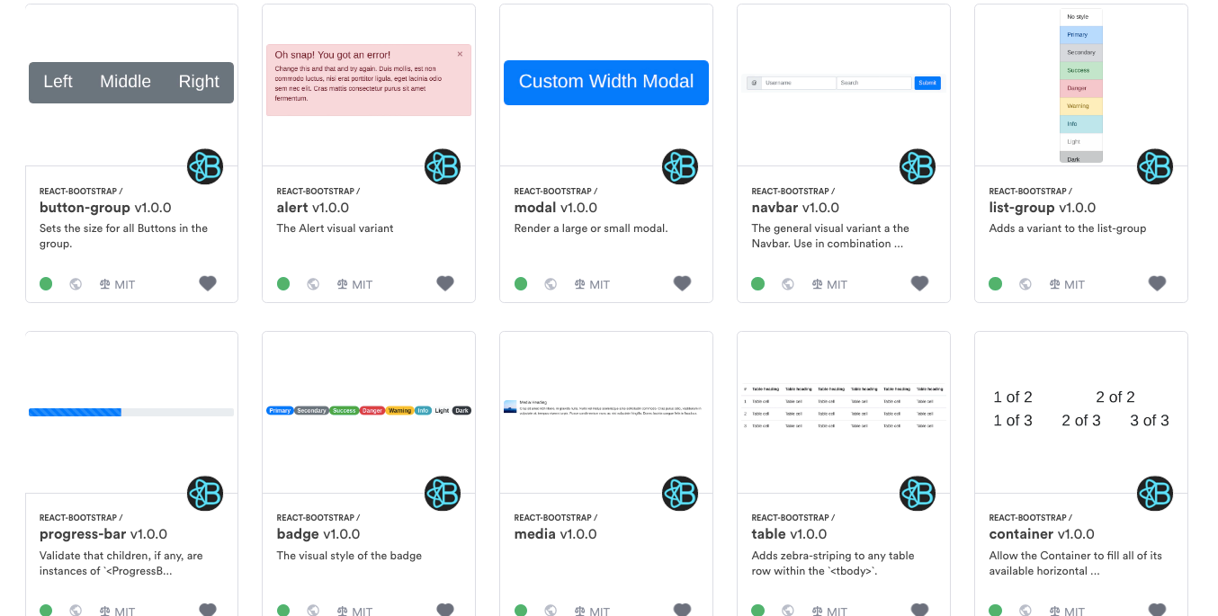 11 React Ui Component Libraries You Should Know In 2019 By Jonathan Saring Bits And Pieces
