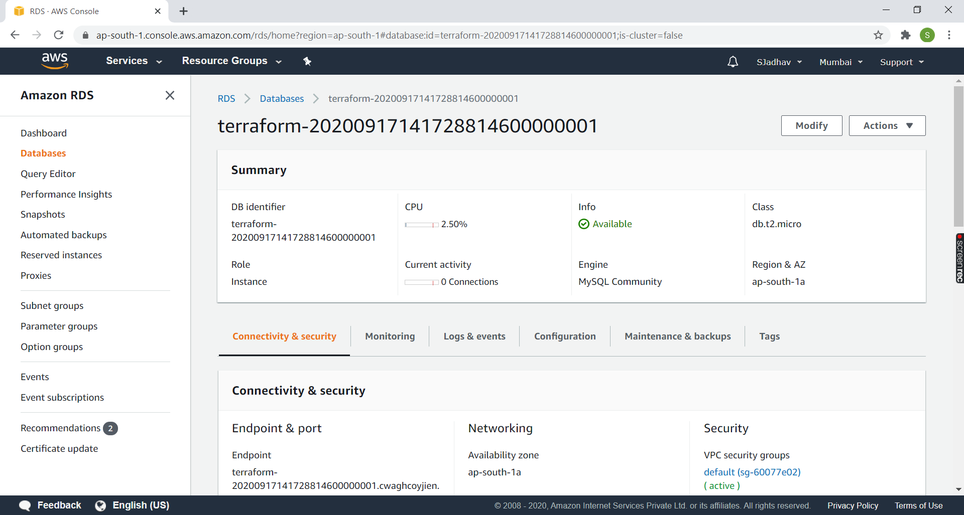 Deployment Of Application On Kubernetesminikube And Awsrds Using