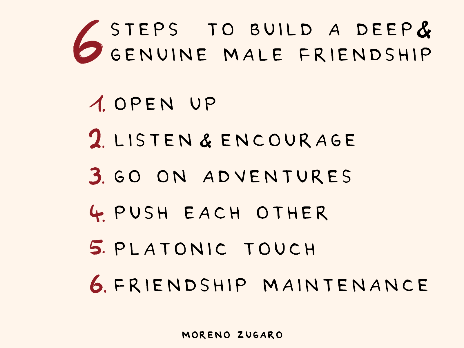 How to Build a Deep and Genuine Male Friendship | by Moreno Zugaro ...