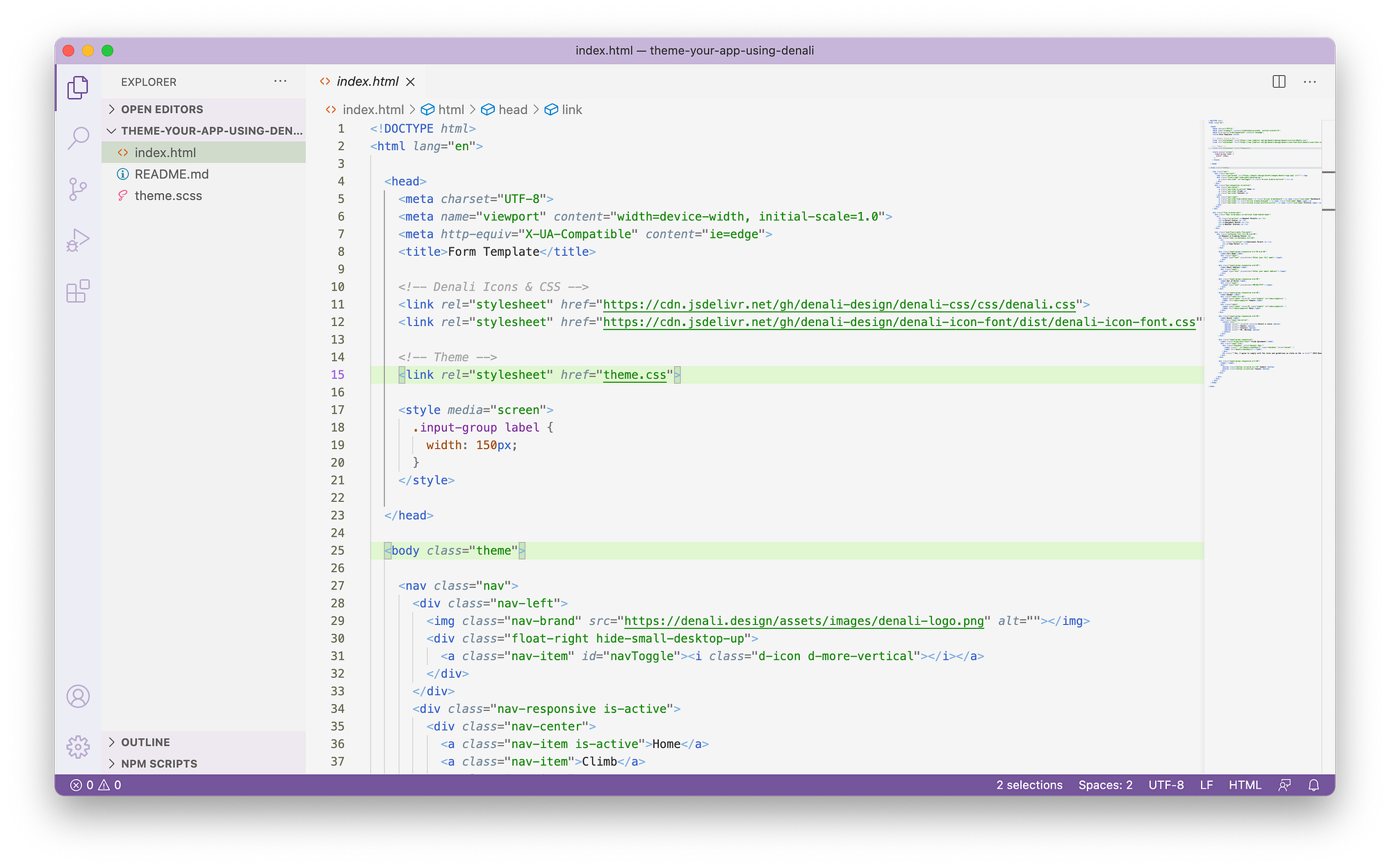How to Theme Your App Using Denali | by Chas Turansky | Denali Design ...